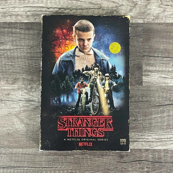 Netflix | Media | Stranger Things First Season Dvd Blu Ray Netflix Vhs ...